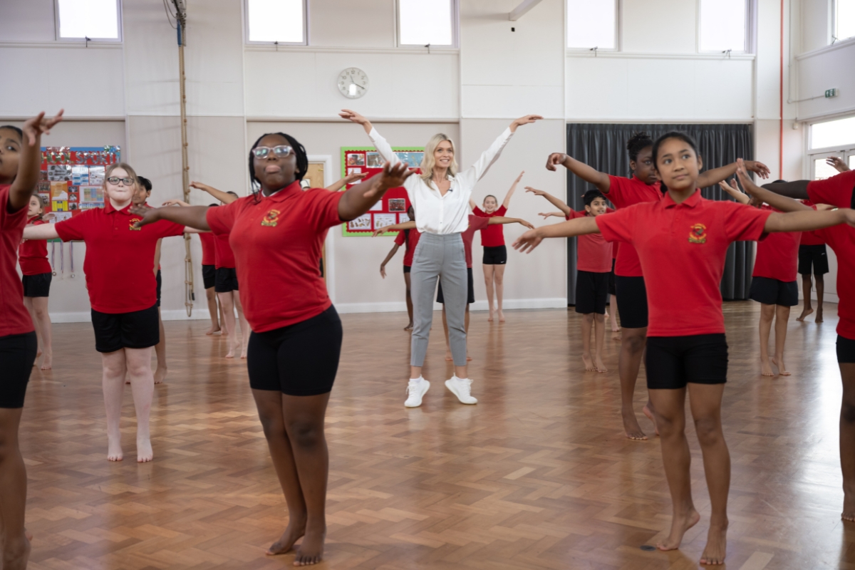 Strictly's Nadiya Bychkova Visits St Anne Line School - The Royal ...